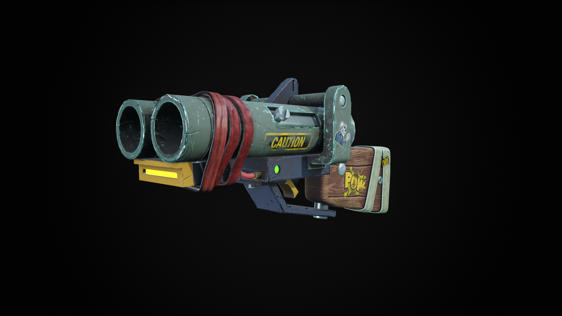 ArtStation - Double Barrel Shotgun | Game Asset
