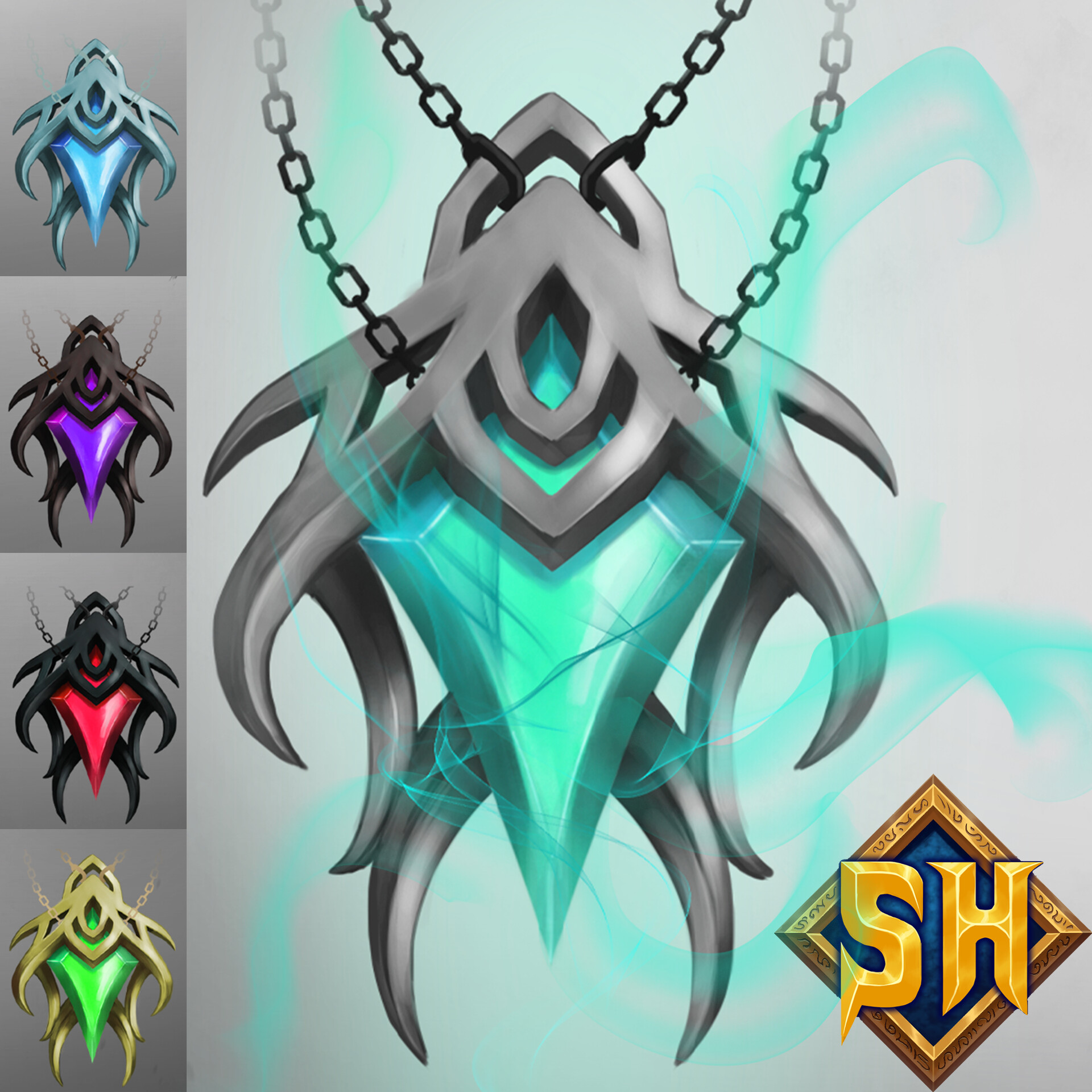 ArtStation - The Shapeshifter Amulet