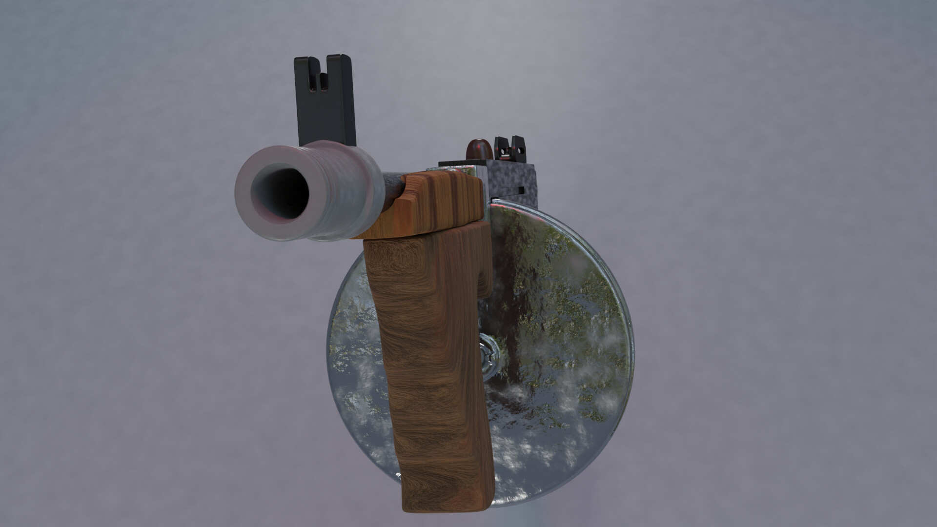 ArtStation - Thompson submachine gun