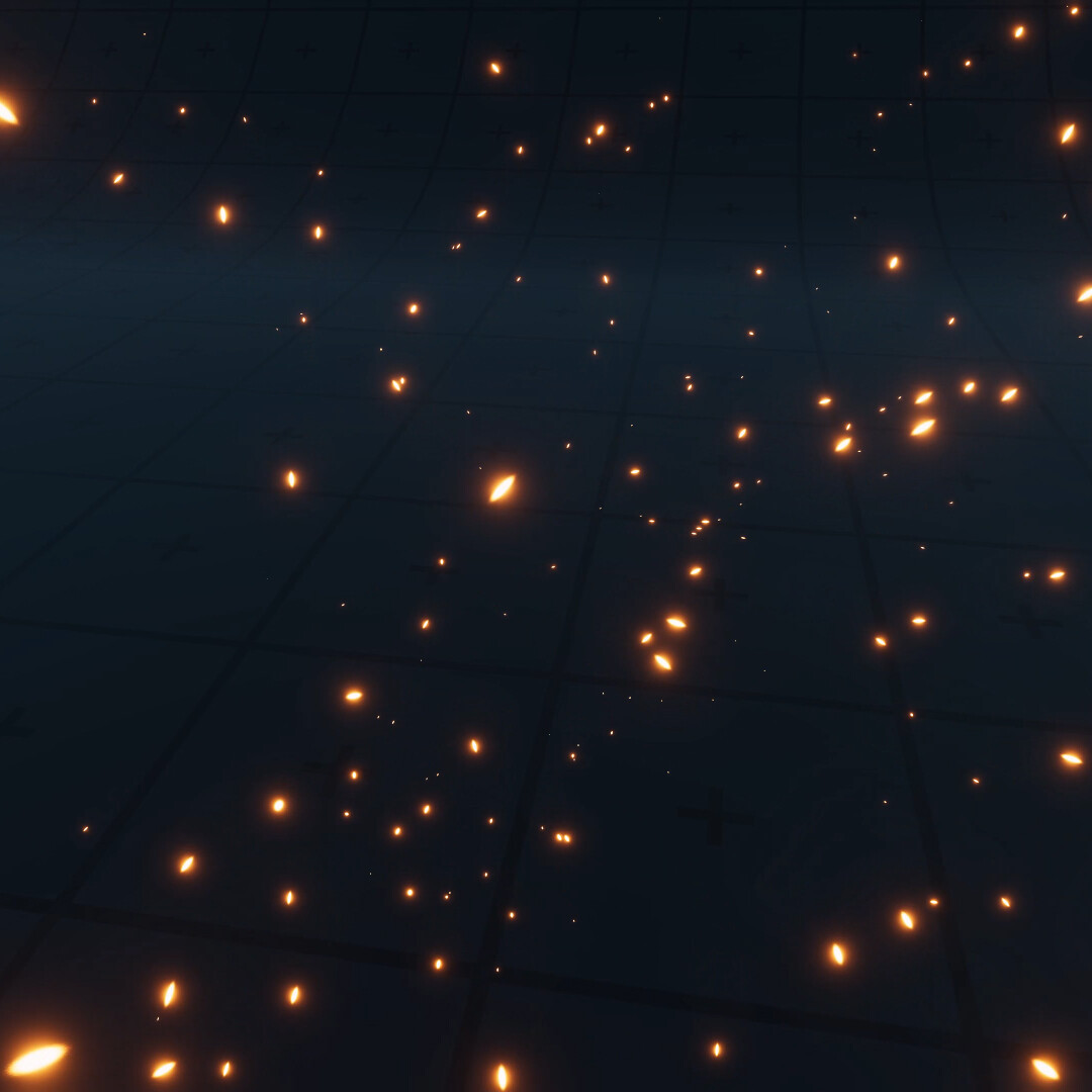 ArtStation - Simple Sparks Animation