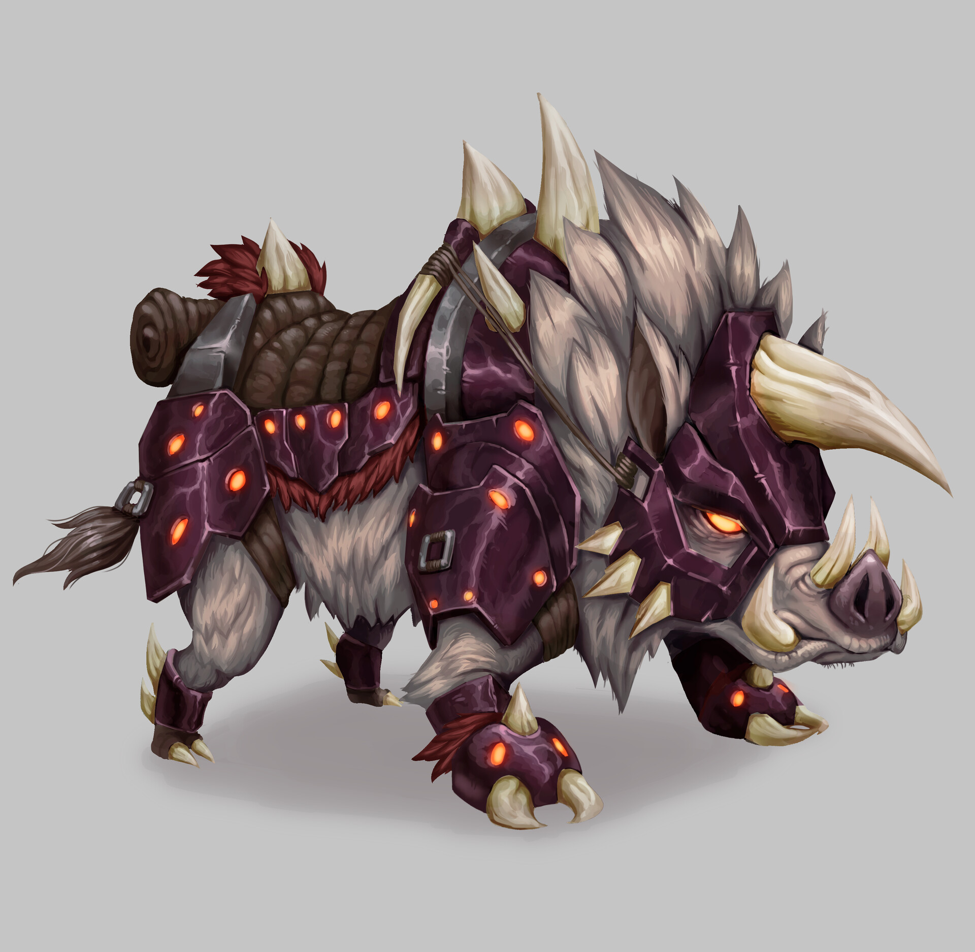 ArtStation - Boar Mount Concept Design