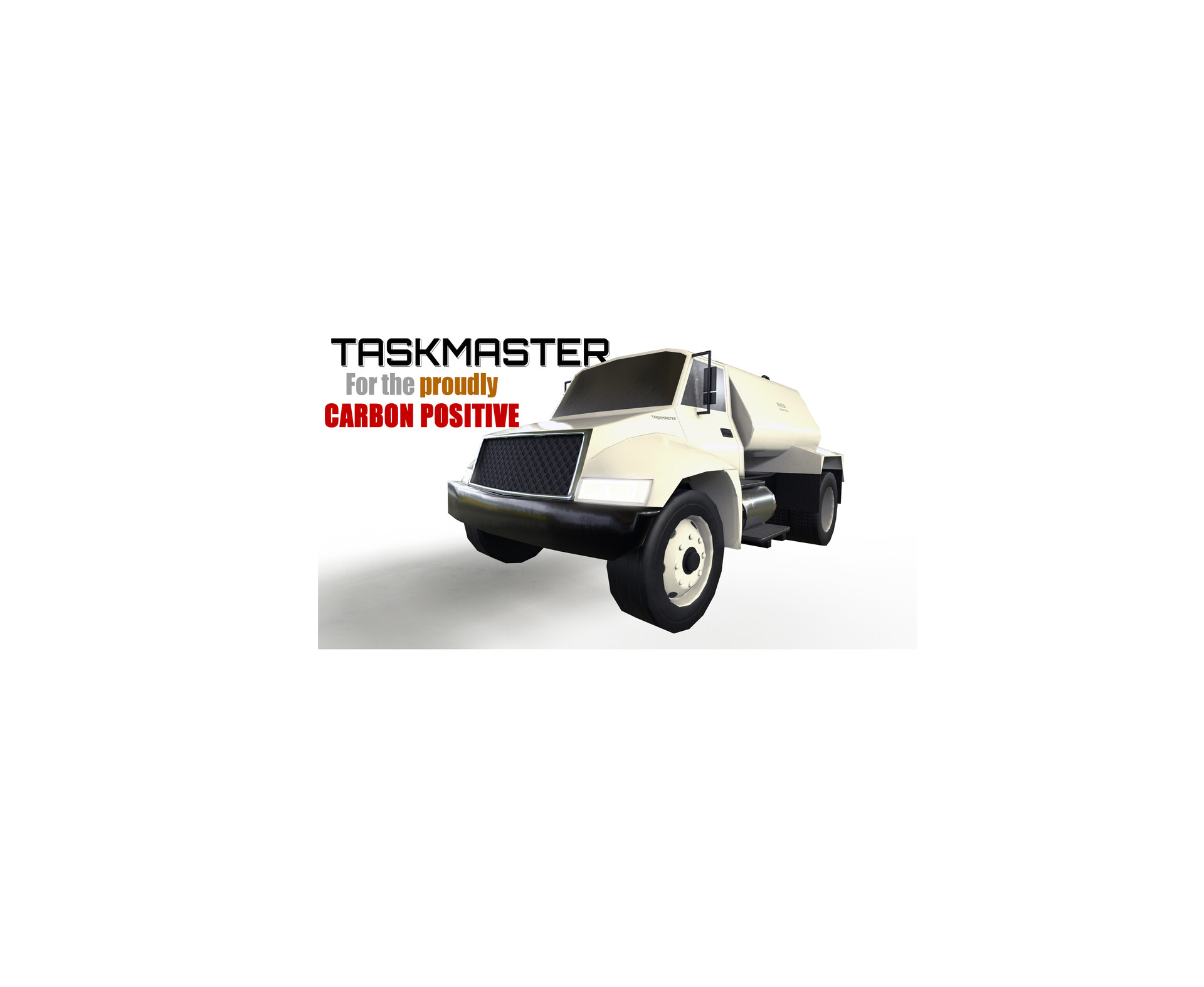 ArtStation - Taskmaster Water Tanker Lowpoly Game Asset