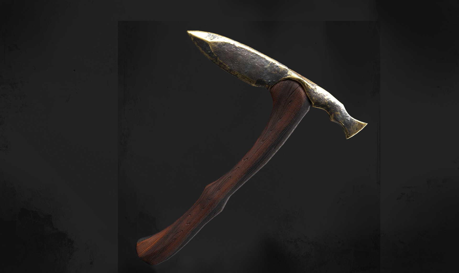 ArtStation - Bronze Pickaxe (3D / Dying Light Mod)