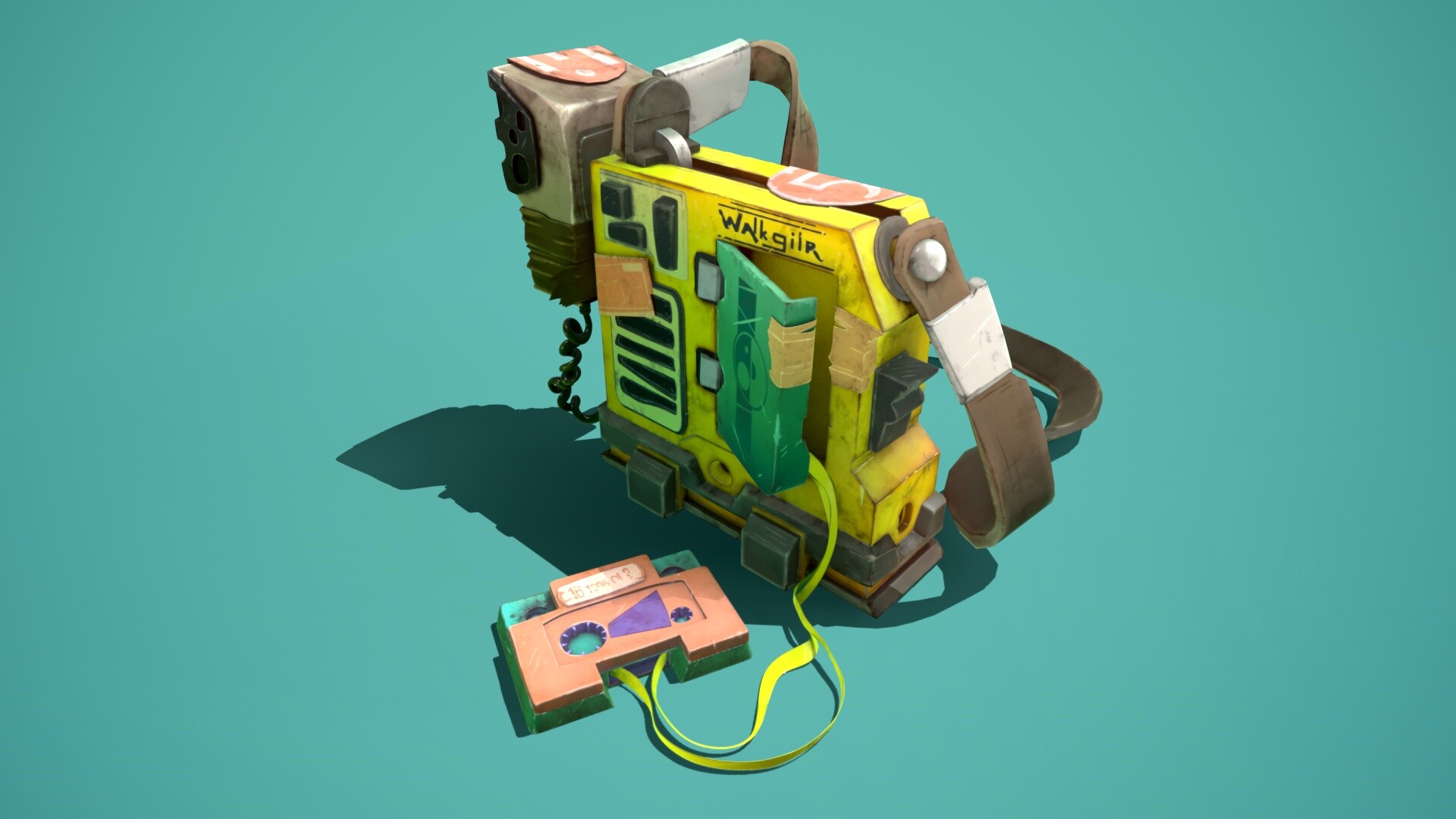 ArtStation - Stylized Prop: Walkgilr
