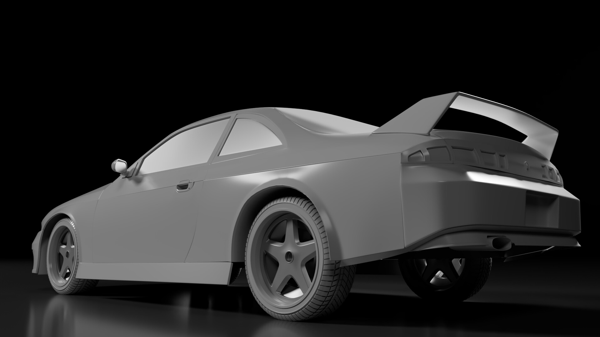 ArtStation - Nissan Silvia S14 Model
