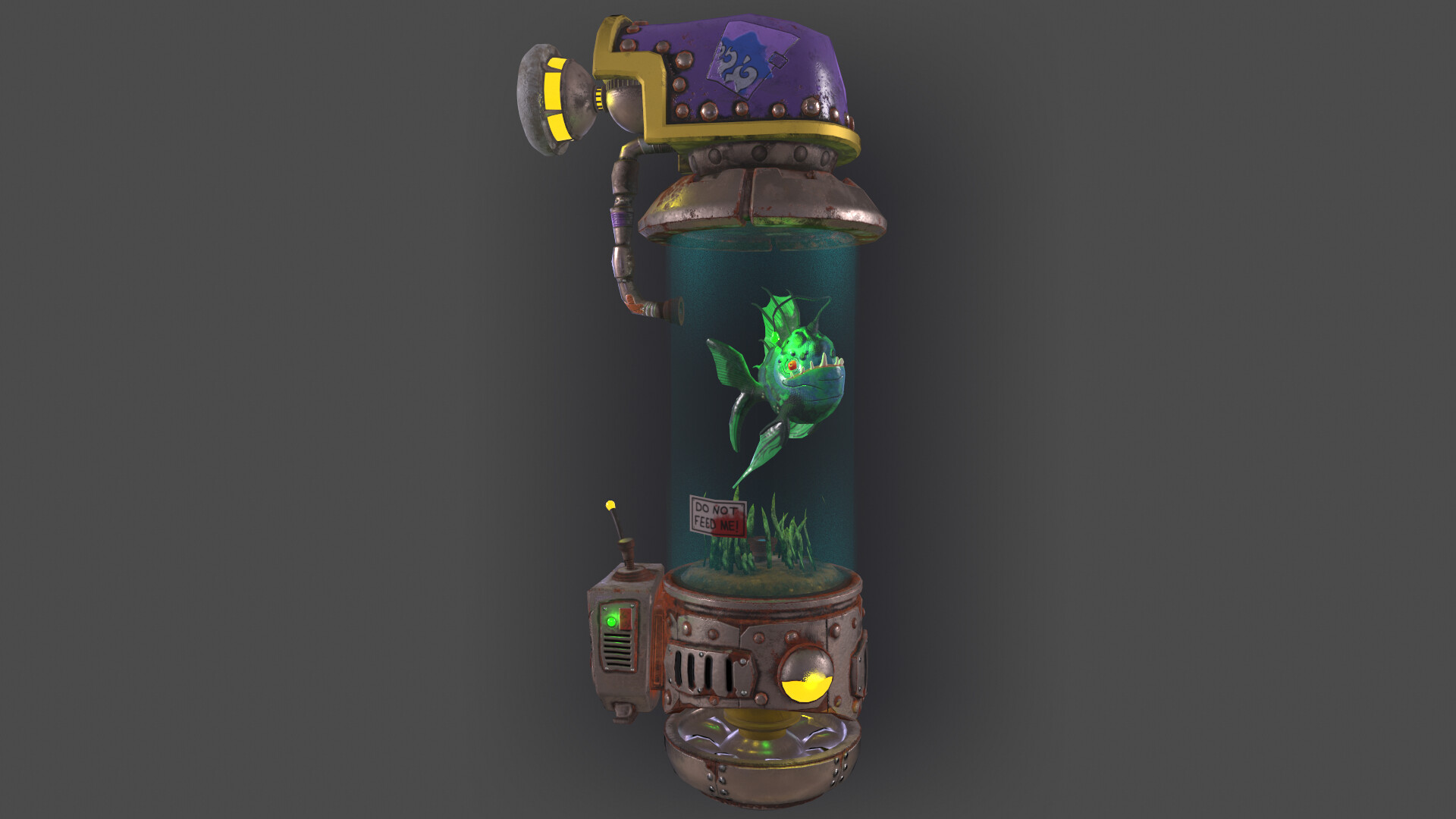 ArtStation - Floating Fish Tank