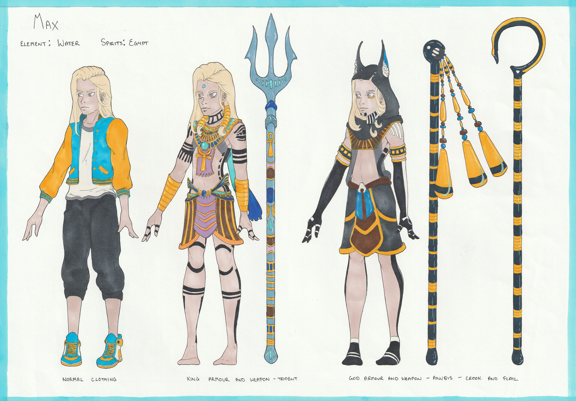 ArtStation - Max Anubis concept design