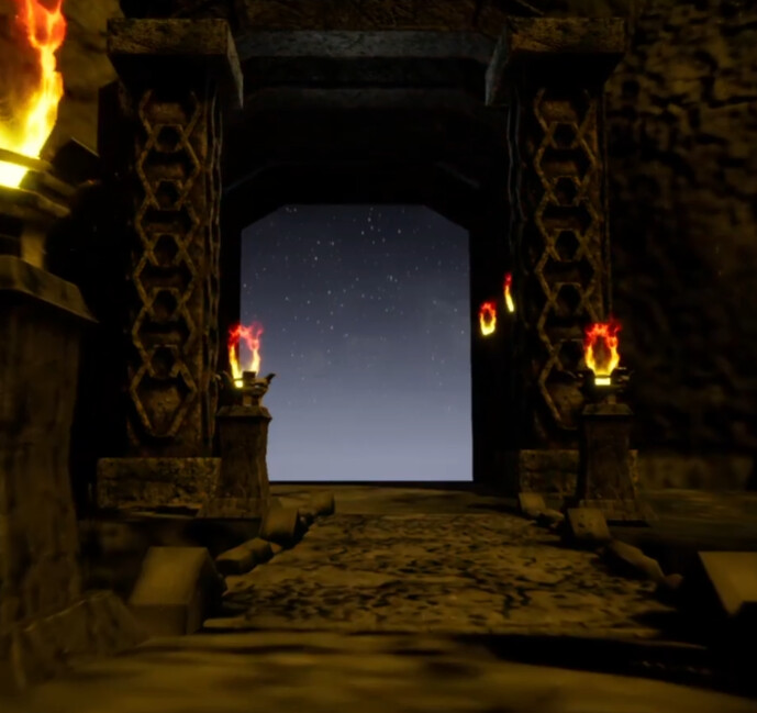 ArtStation - Viking Temple