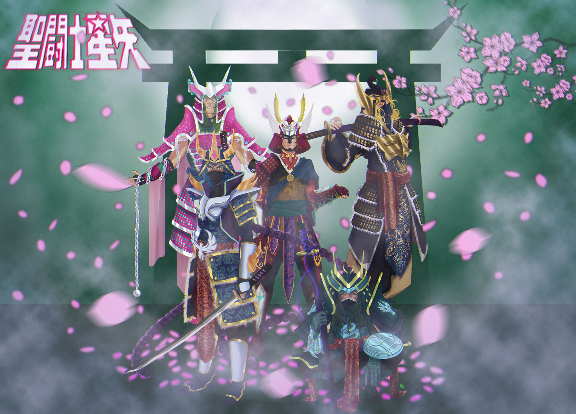 ArtStation - Saint Seiya - The Last Samurai.