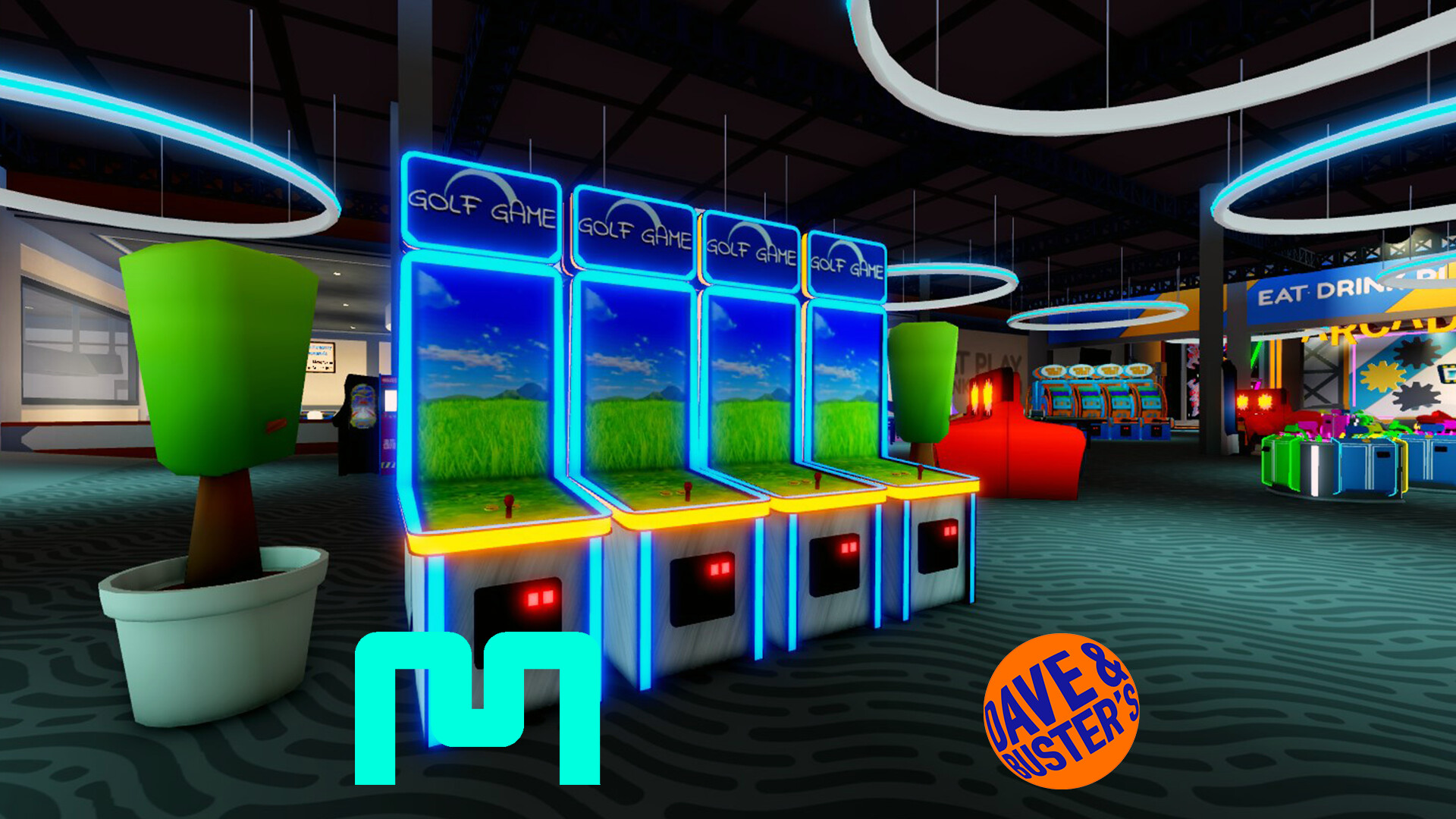 ArtStation - Dave & Busters World