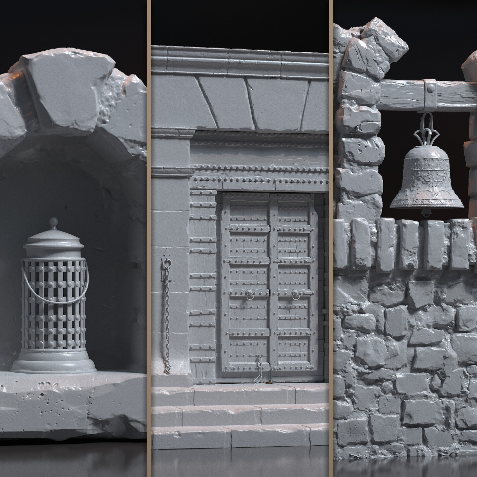 ArtStation - Old Memories - Sculpts