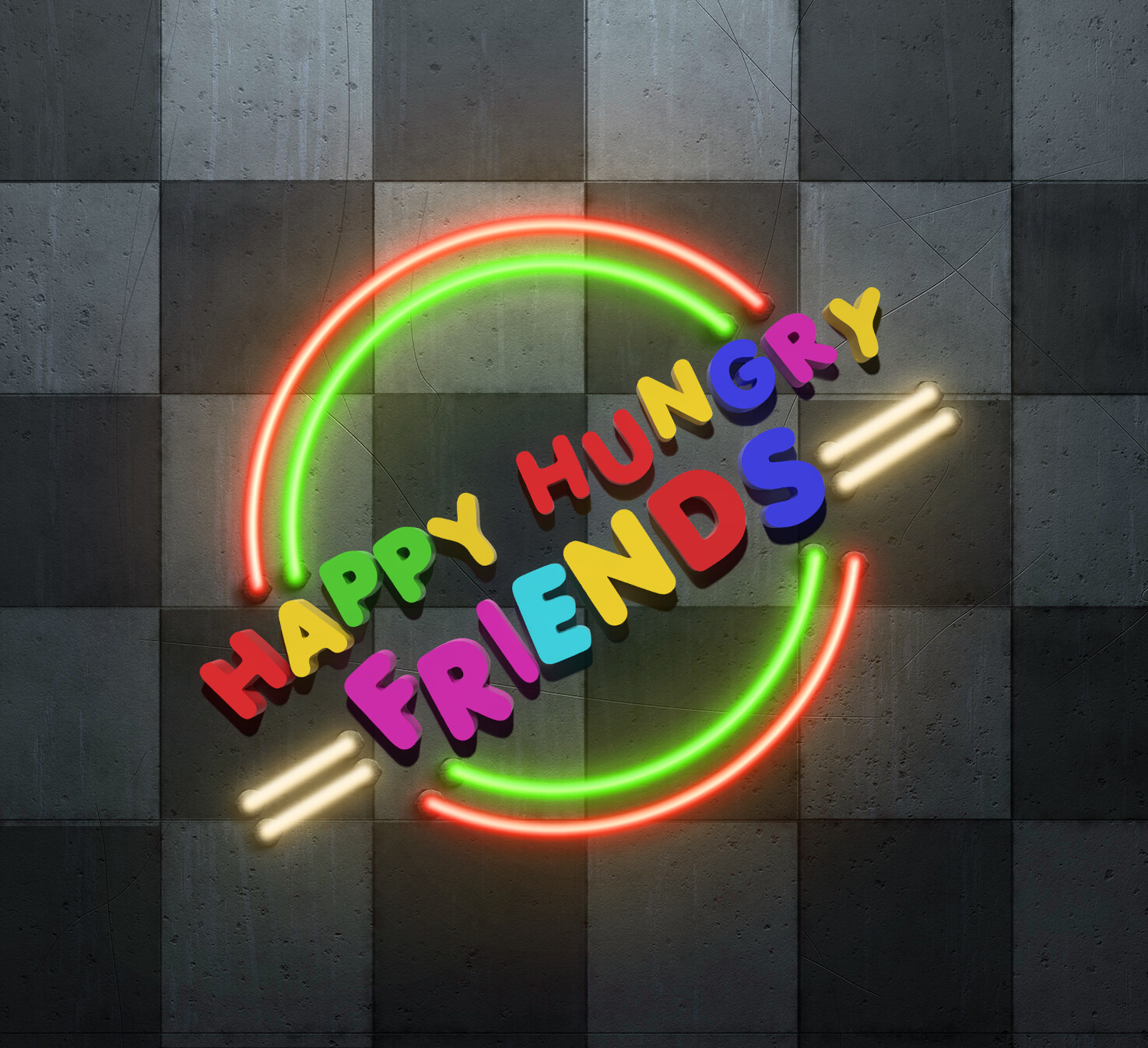 ArtStation - Happy Hungry Friends - WIP