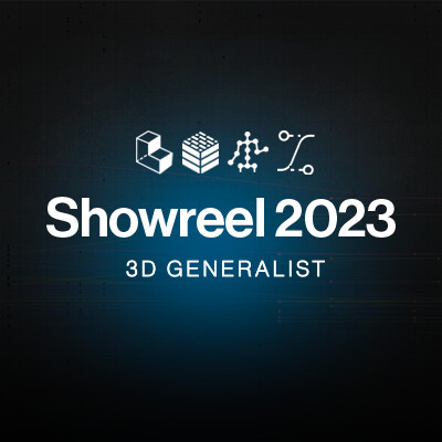 ArtStation - 3D Generalist - 2023 Showreel