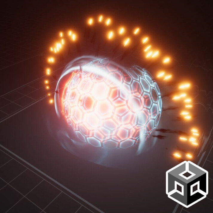 ArtStation - Hexagon Shield