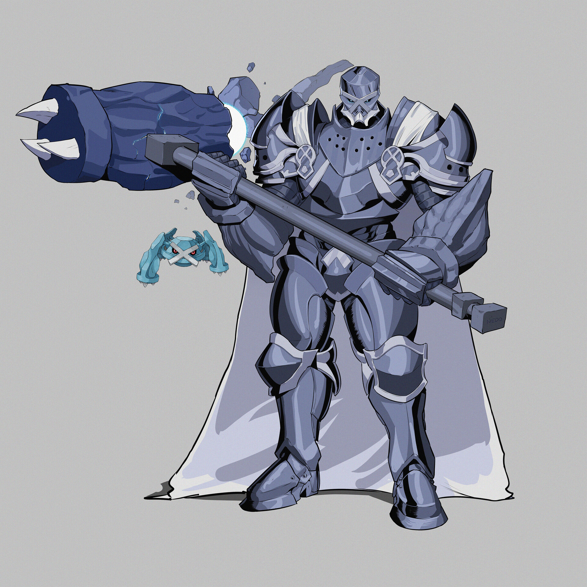 ArtStation - Beldum, Metang, & Metagross skin armor