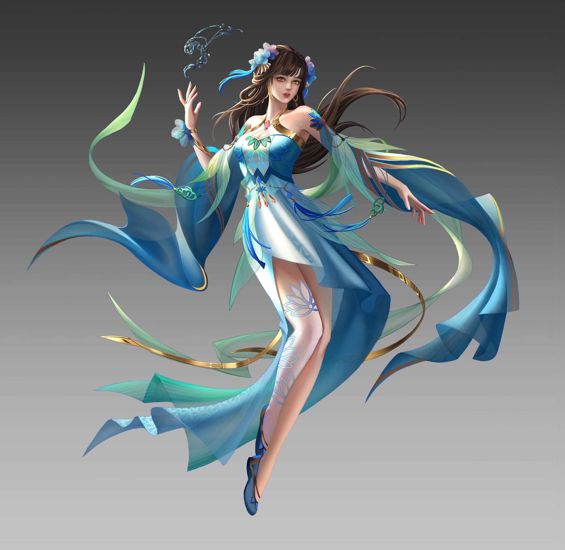 ArtStation - Chinese style character illustration