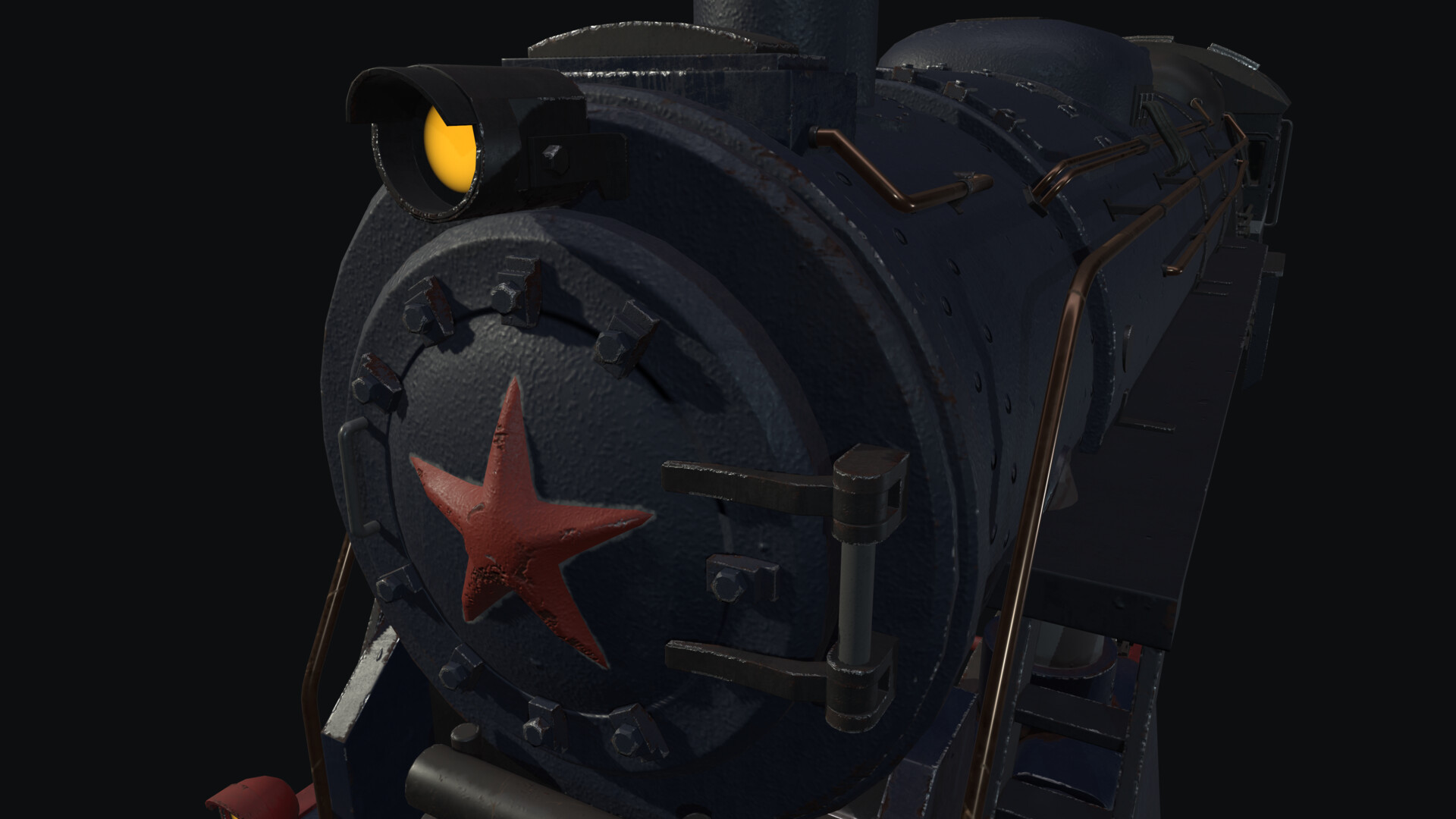 ArtStation - Steam train