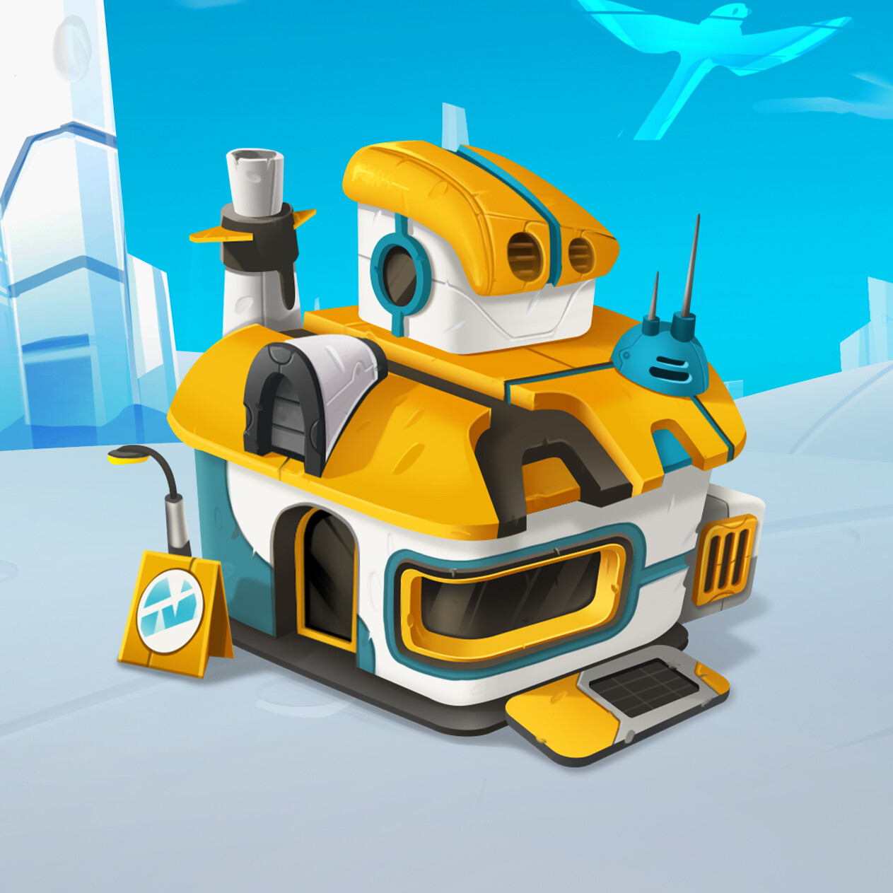 ArtStation - Robot Village