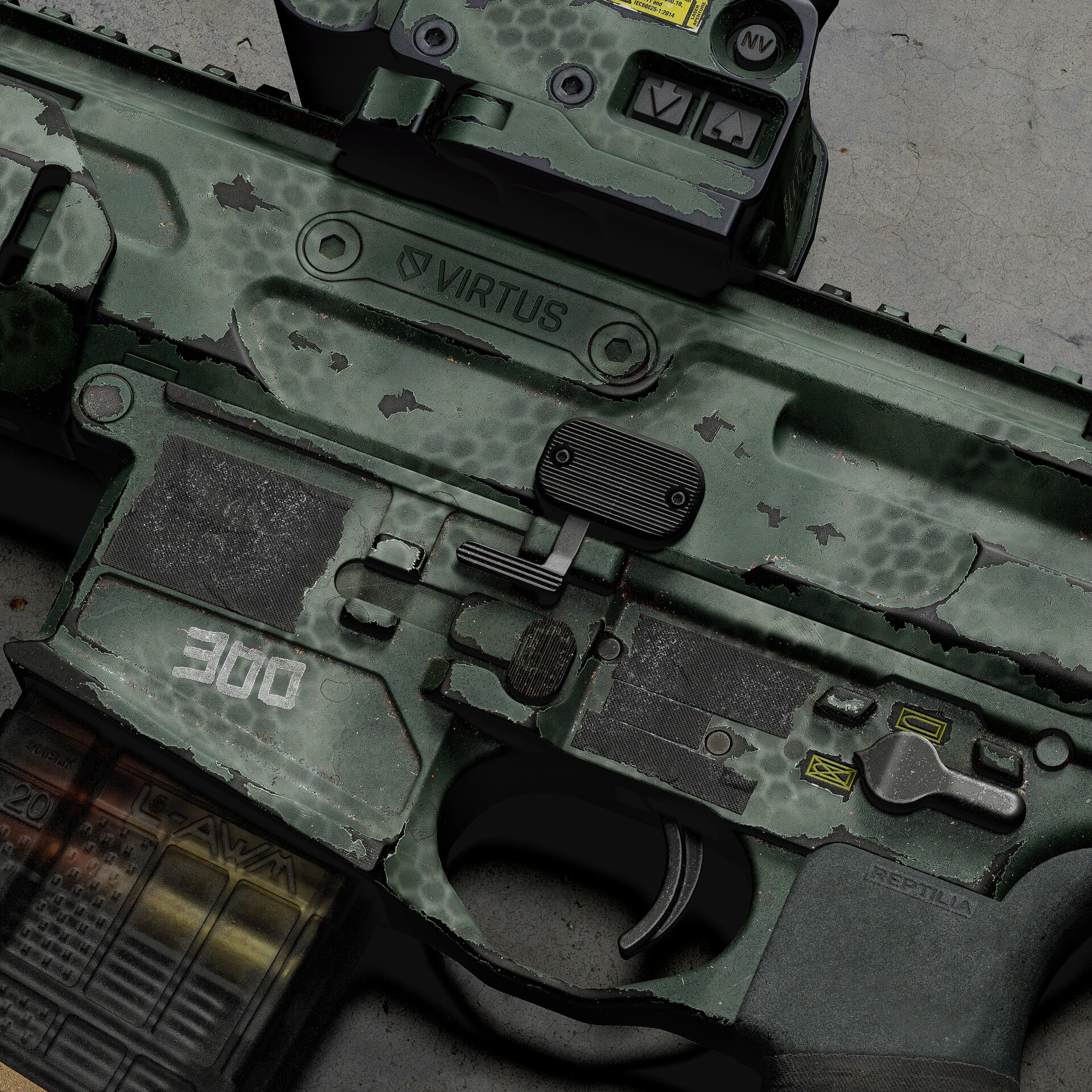 ArtStation - SIG MCX LVAW .300 Blackout