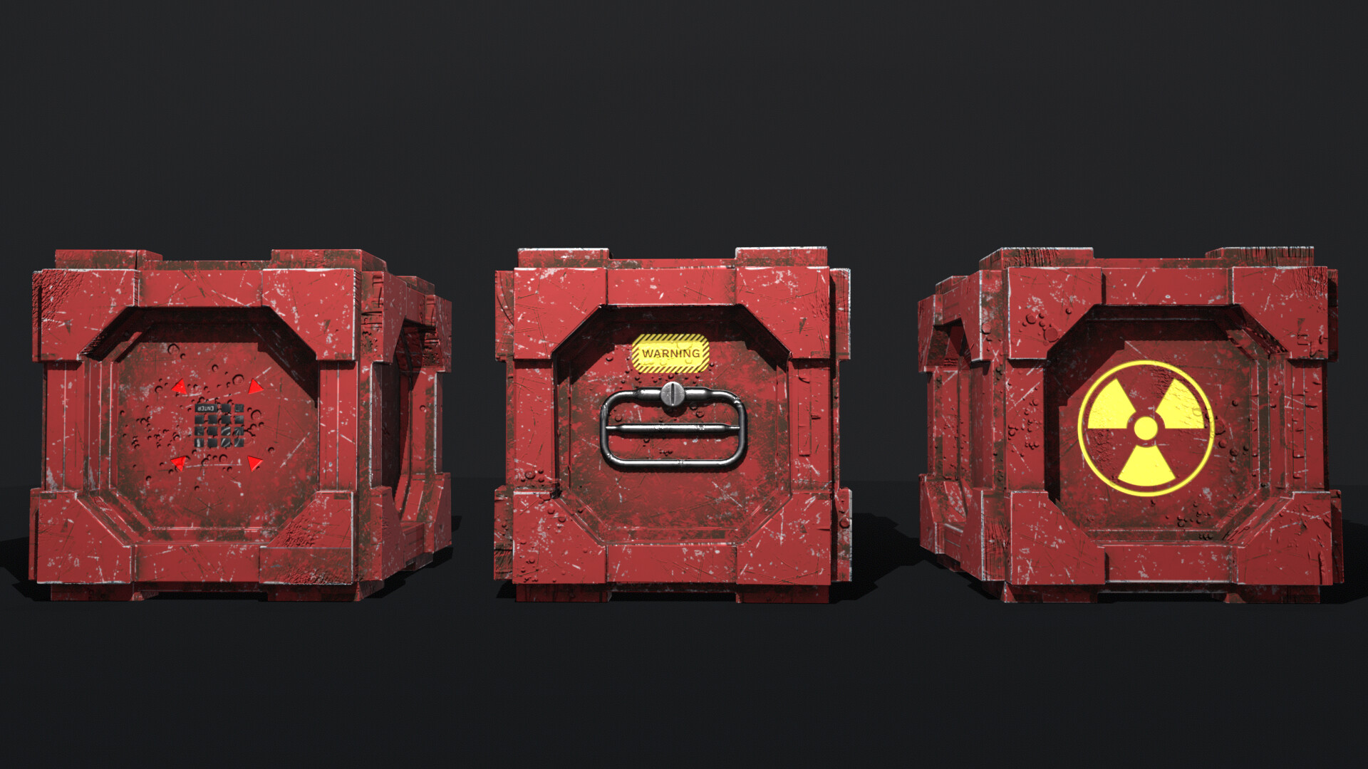 ArtStation - Scifi Crate