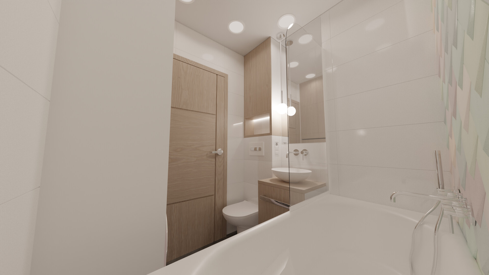 ArtStation - Bathroom Visualization