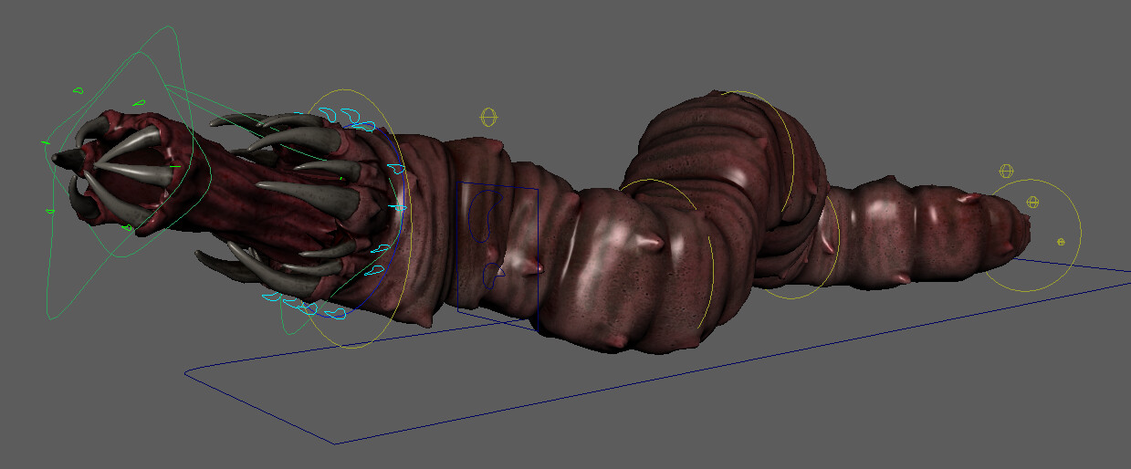 ArtStation - Death Worm Rig