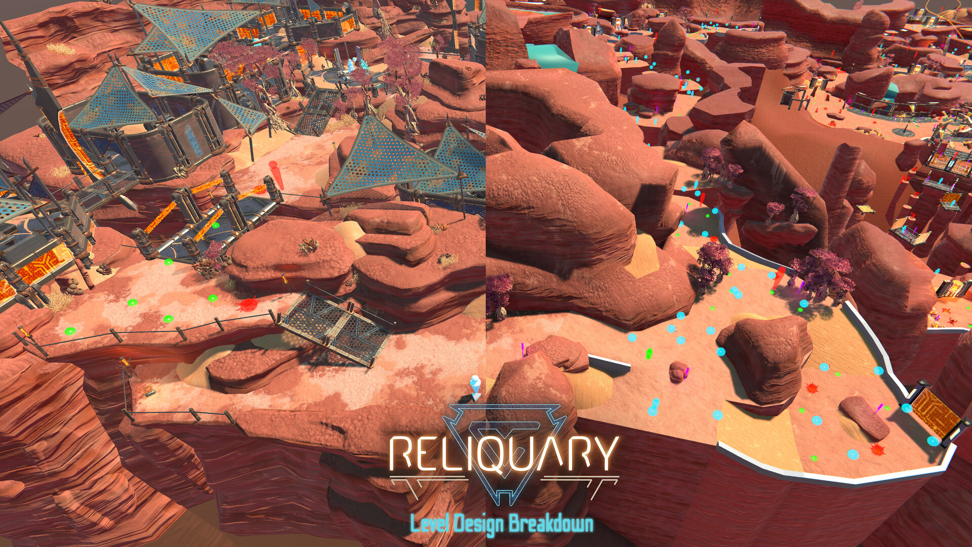 ArtStation - Reliquary Level Design Breakdown