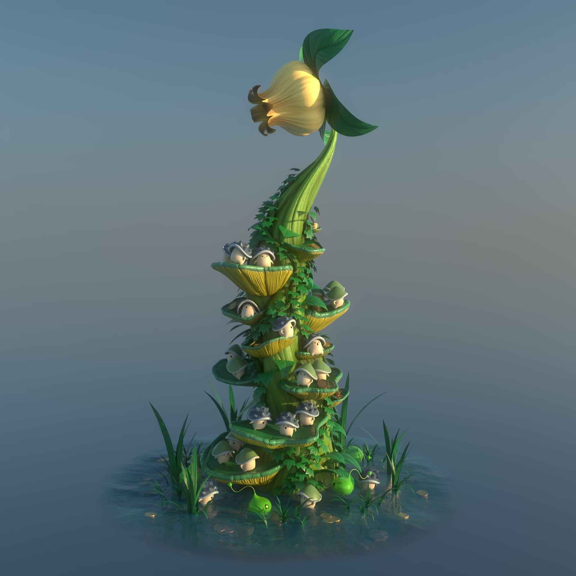ArtStation - Slime Tree