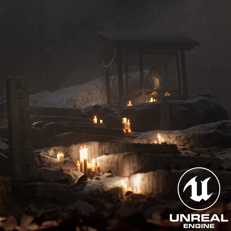 ArtStation - Project Autumn forest environment UE5