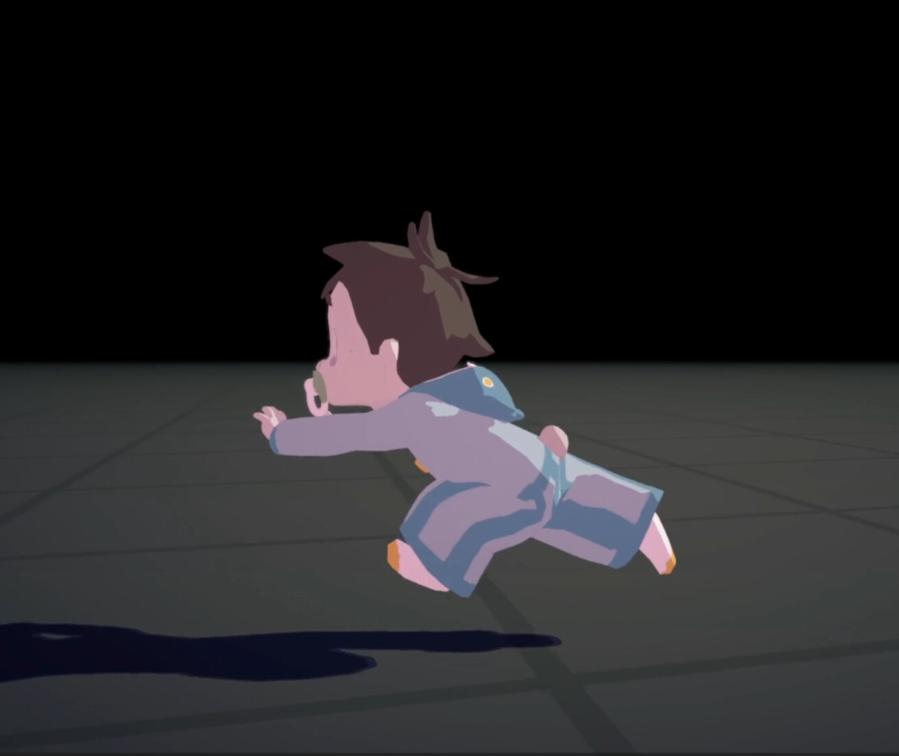 ArtStation - Run Cycle - Scared, Cartoonish