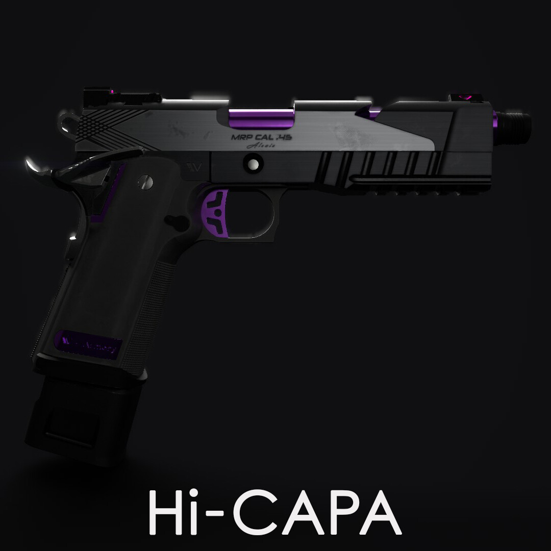ArtStation - Hi-CAPA 5.1 - Concept Design - Alexia