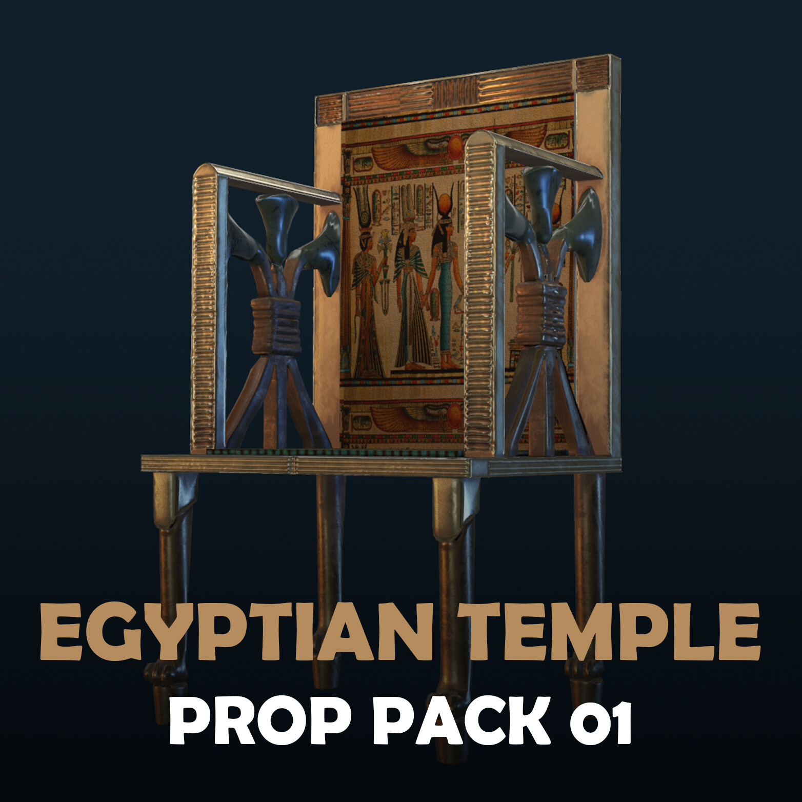 ArtStation - Egyptian Temple Prop Pack