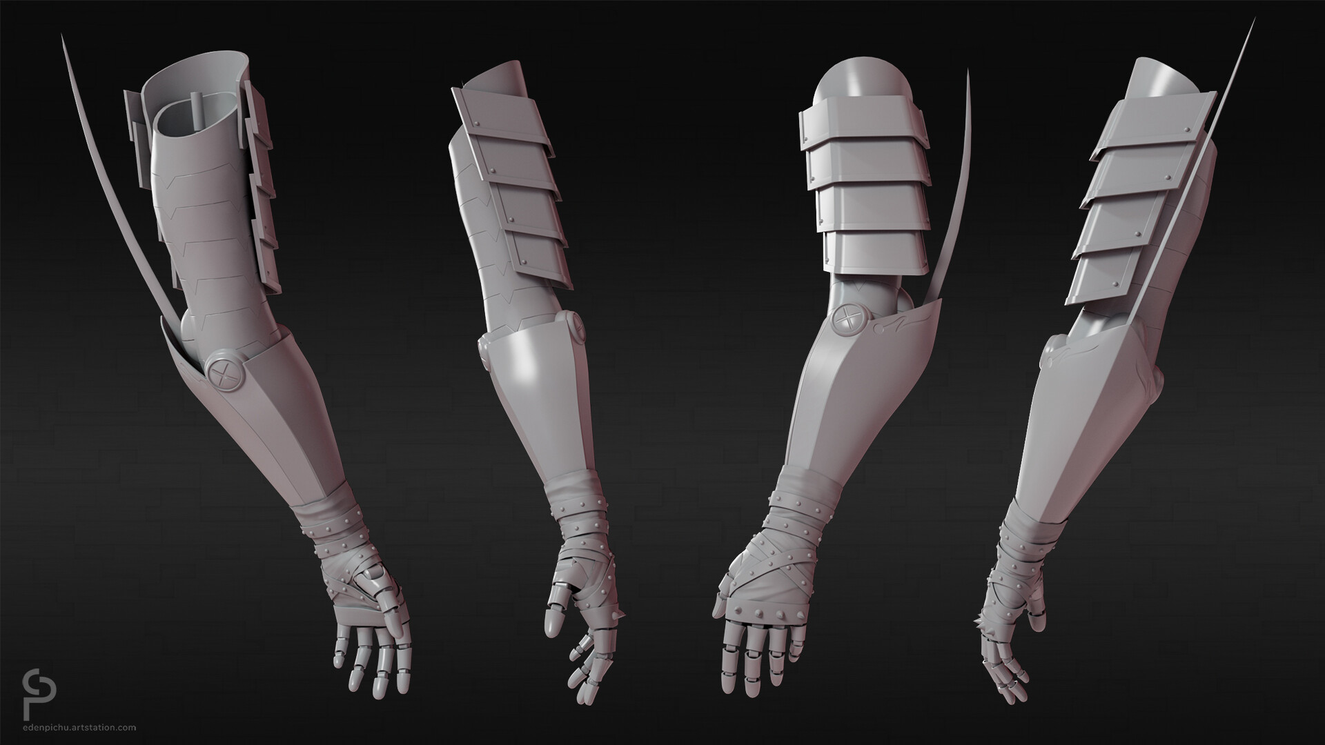 ArtStation - Lan Fan's Automail