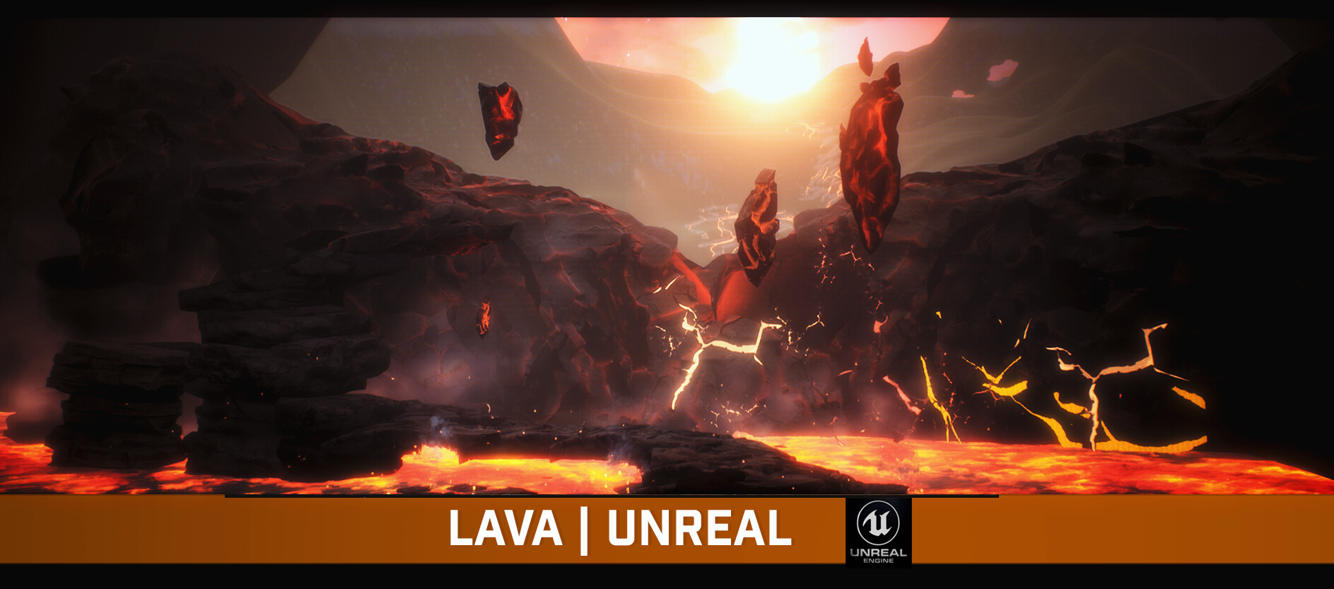ArtStation - LAVA | ENVIRONMENT - UNREAL ENGINE 5