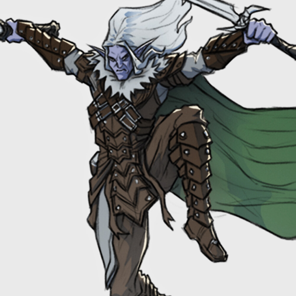 ArtStation - Drizzt Do'Urden