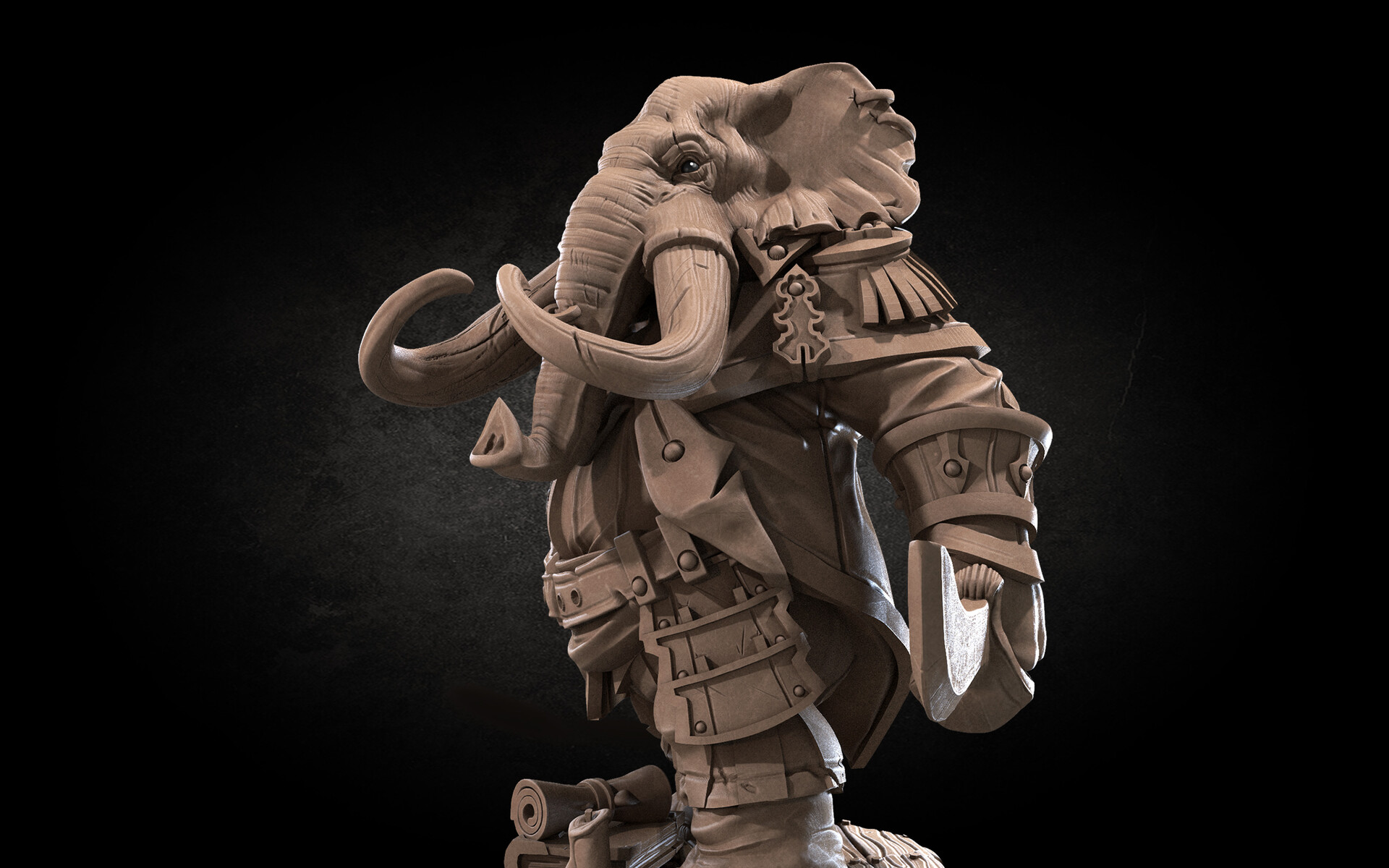 ArtStation - Commander Loxodon