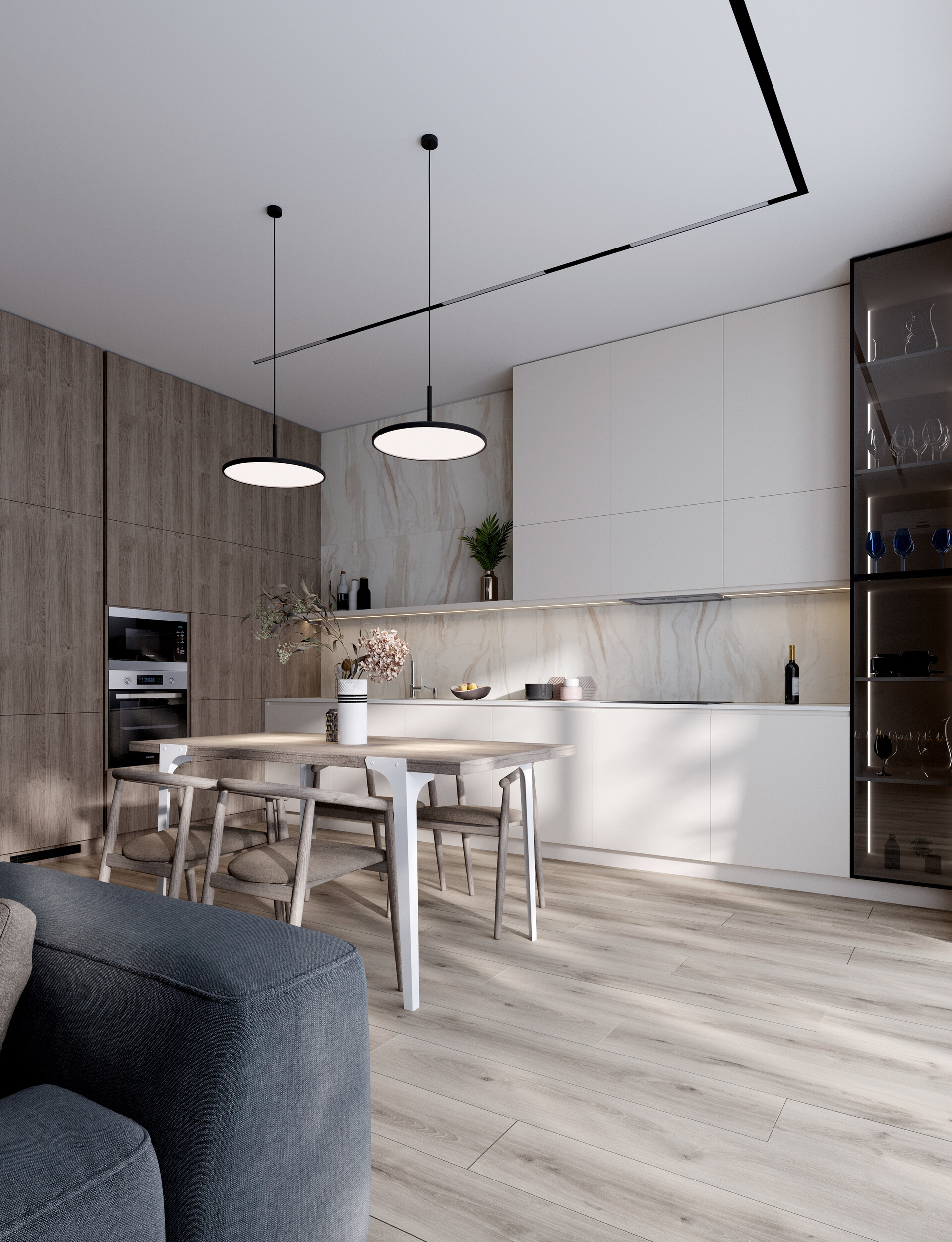 ArtStation - Warm White & Dark Blue