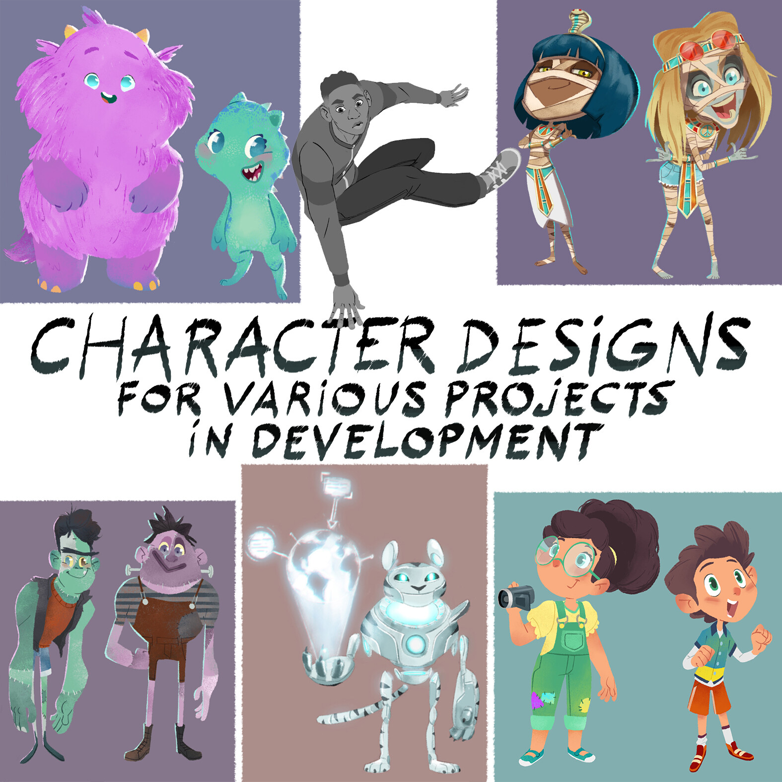 ArtStation - Character designs