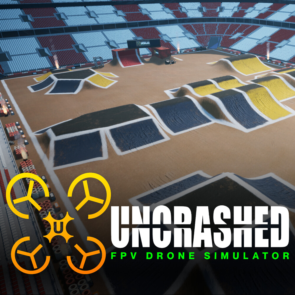 ArtStation - Uncrashed - Stadium Map (3D Environment UE4)
