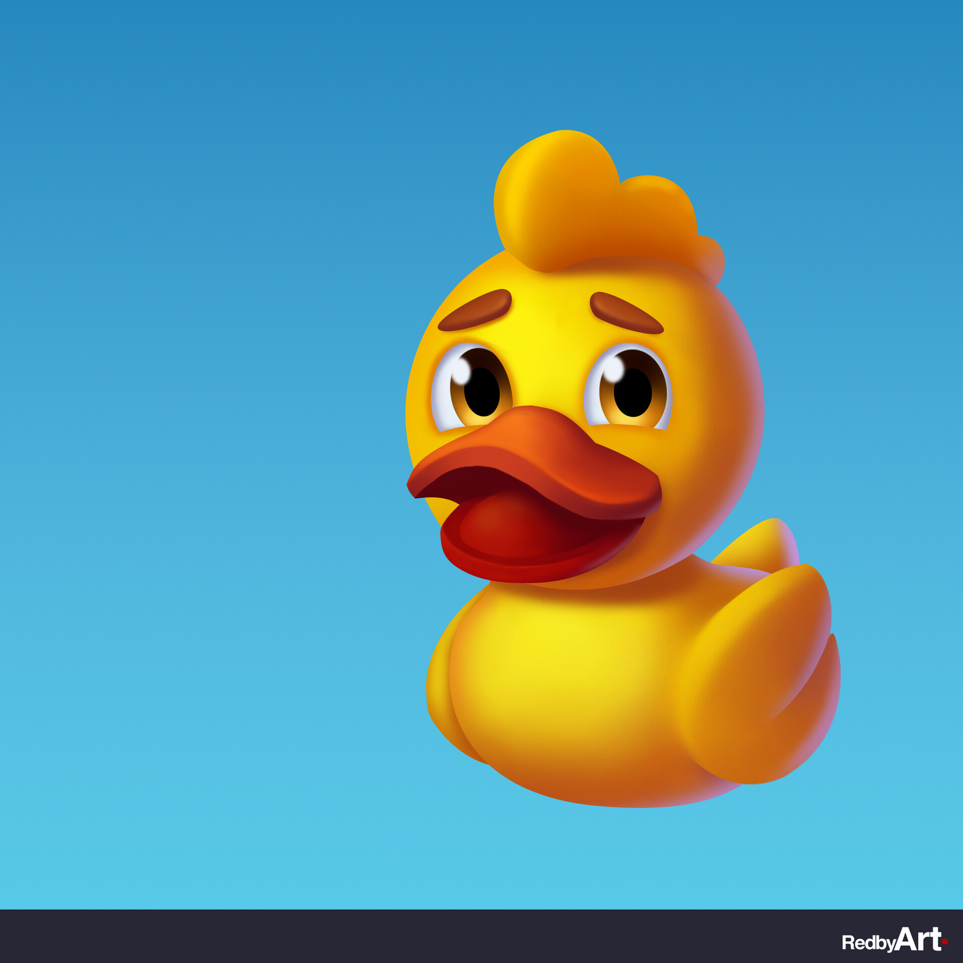ArtStation - casual duck