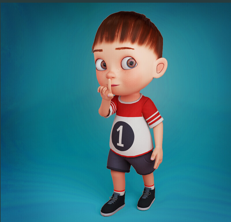 ArtStation - Stylized Cartoon Character