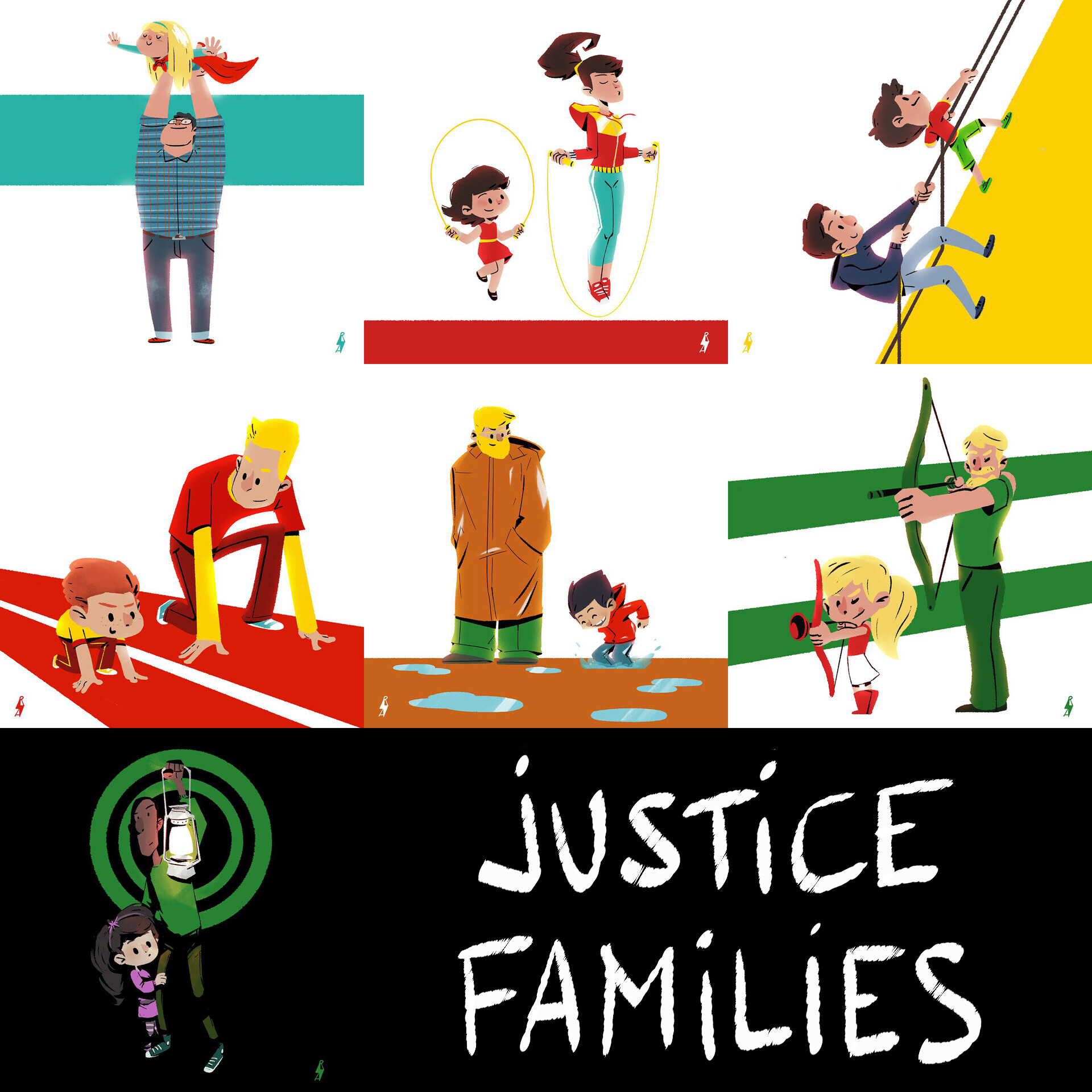ArtStation - Justice Families