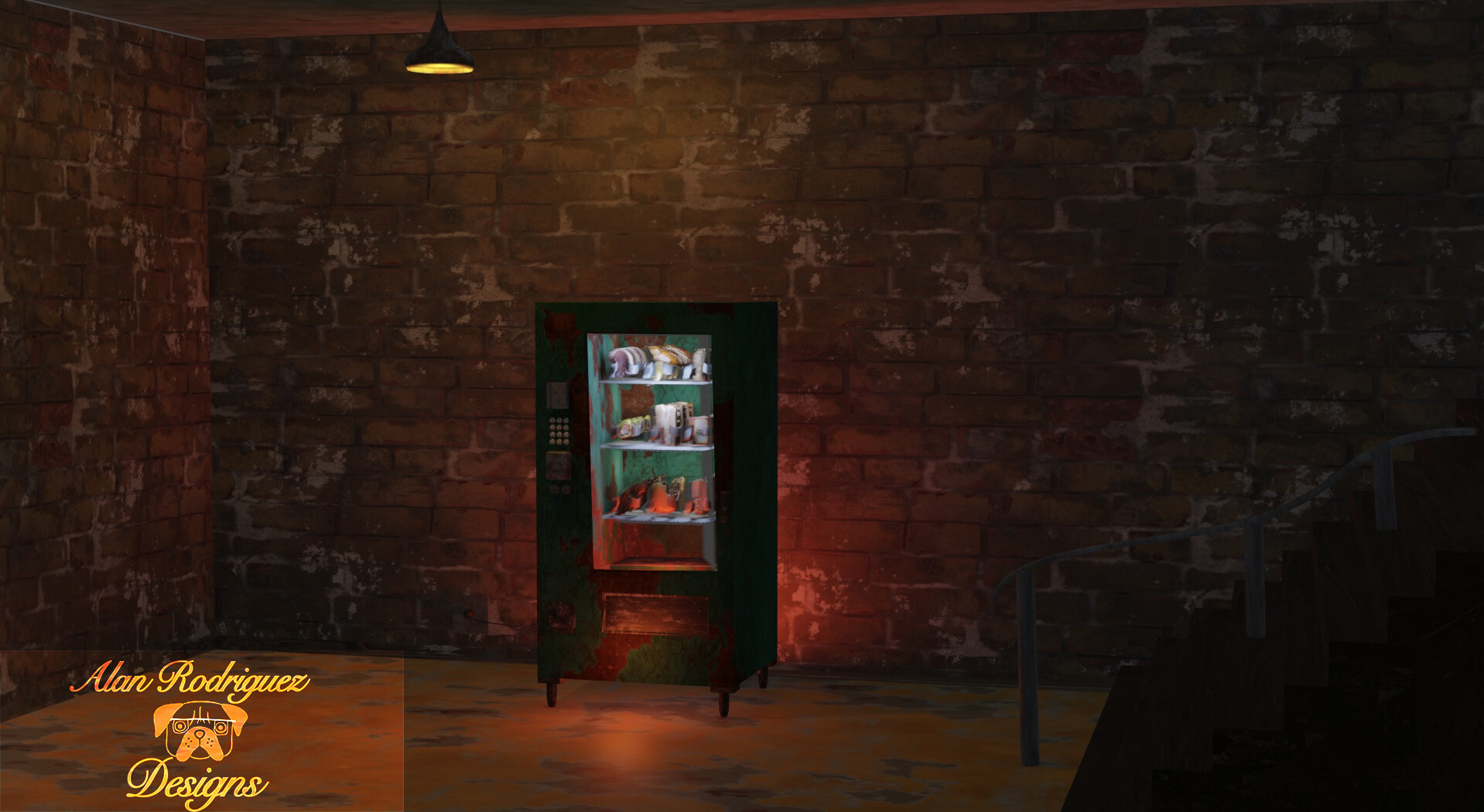 ArtStation - The Vending Machine…. Of DEATH!!!