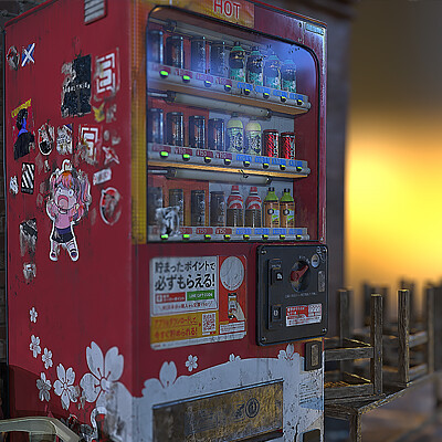 ArtStation - Vending Machine