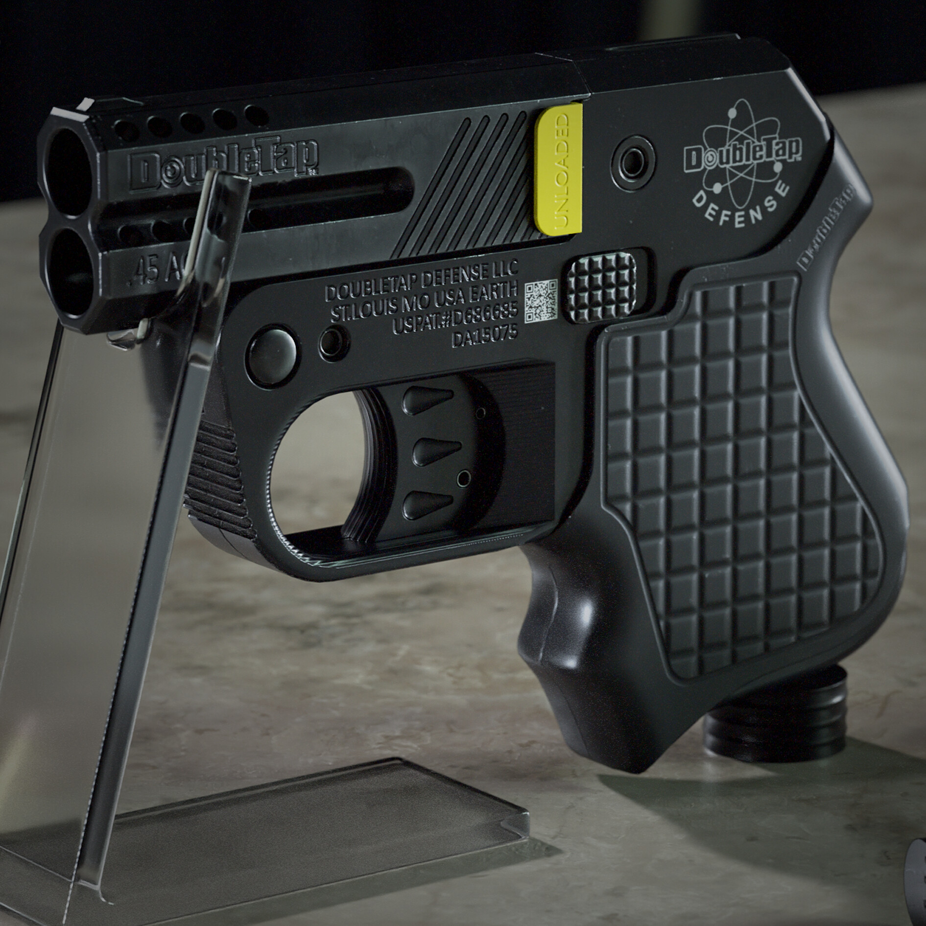 ArtStation - DoubleTap Defense .45ACP Pocket Derringer