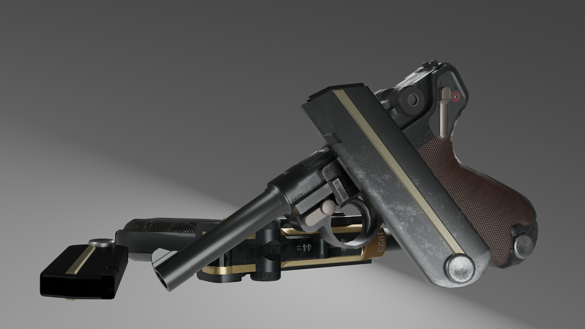 ArtStation - Luger P08