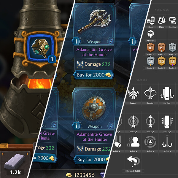 ArtStation - Other UI/UX examples