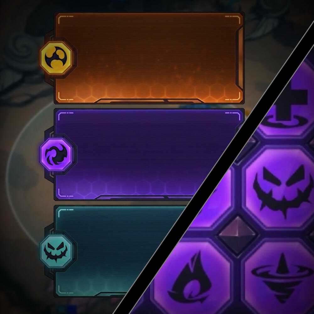 ArtStation - Sci-fi Roguelite GUI idea