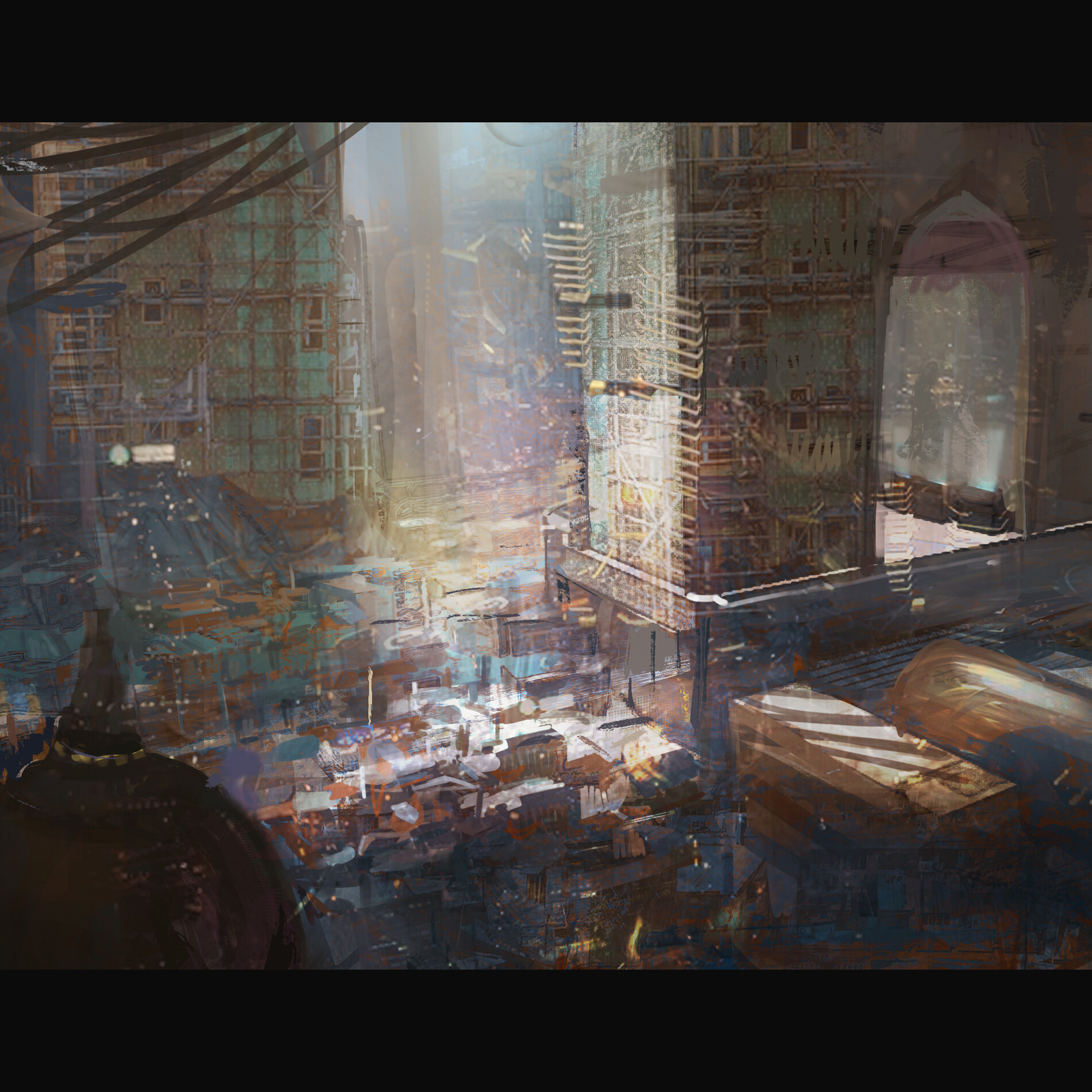 ArtStation - Divided Skies environment