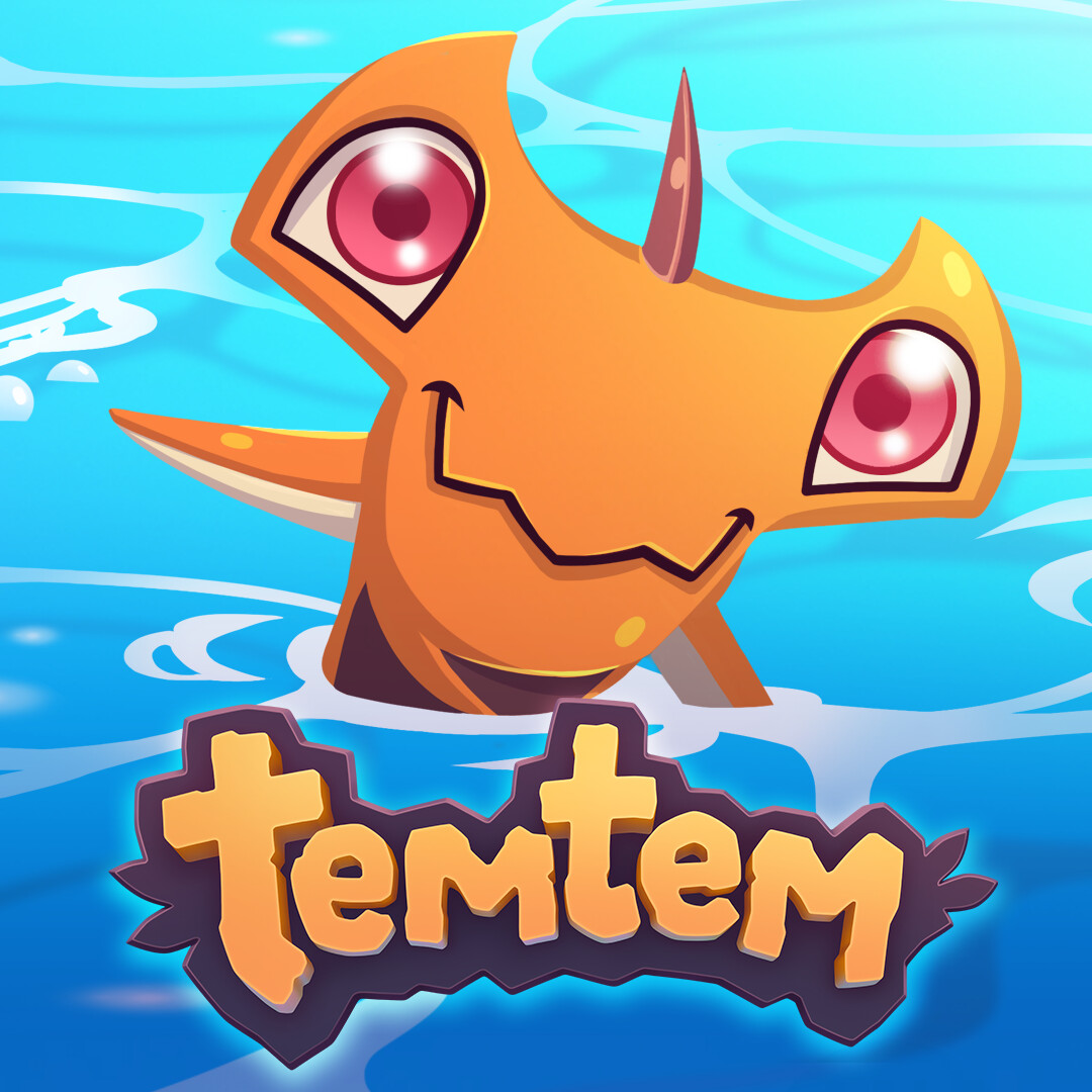 ArtStation - Temtem Loading Screen PoolParty!